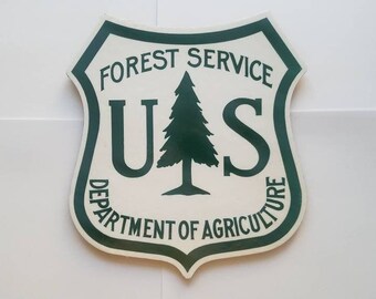 National Park Service Arrowhead on Wood 3.5 Inches - Etsy