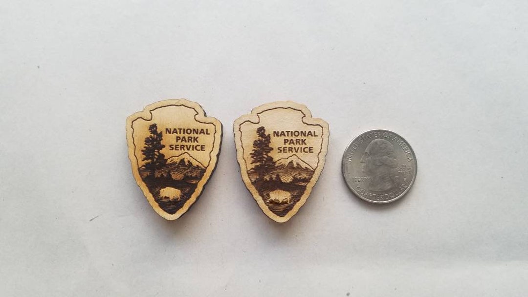 National Park Service Arrowhead Engraved - Etsy