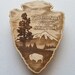 National Park Service Arrowhead on Wood Laser Engrave 5x7 Inches - Etsy