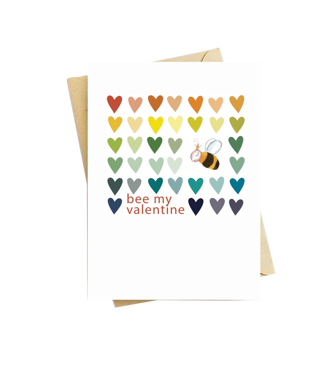 Handmade Bee Note Cards -bee Valentine, Note Cards, Stationery, Honey ...