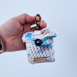 Crochet Pattern, Mini Pouch, 2 Sizes, Customizations, Crochet AirPod or ...