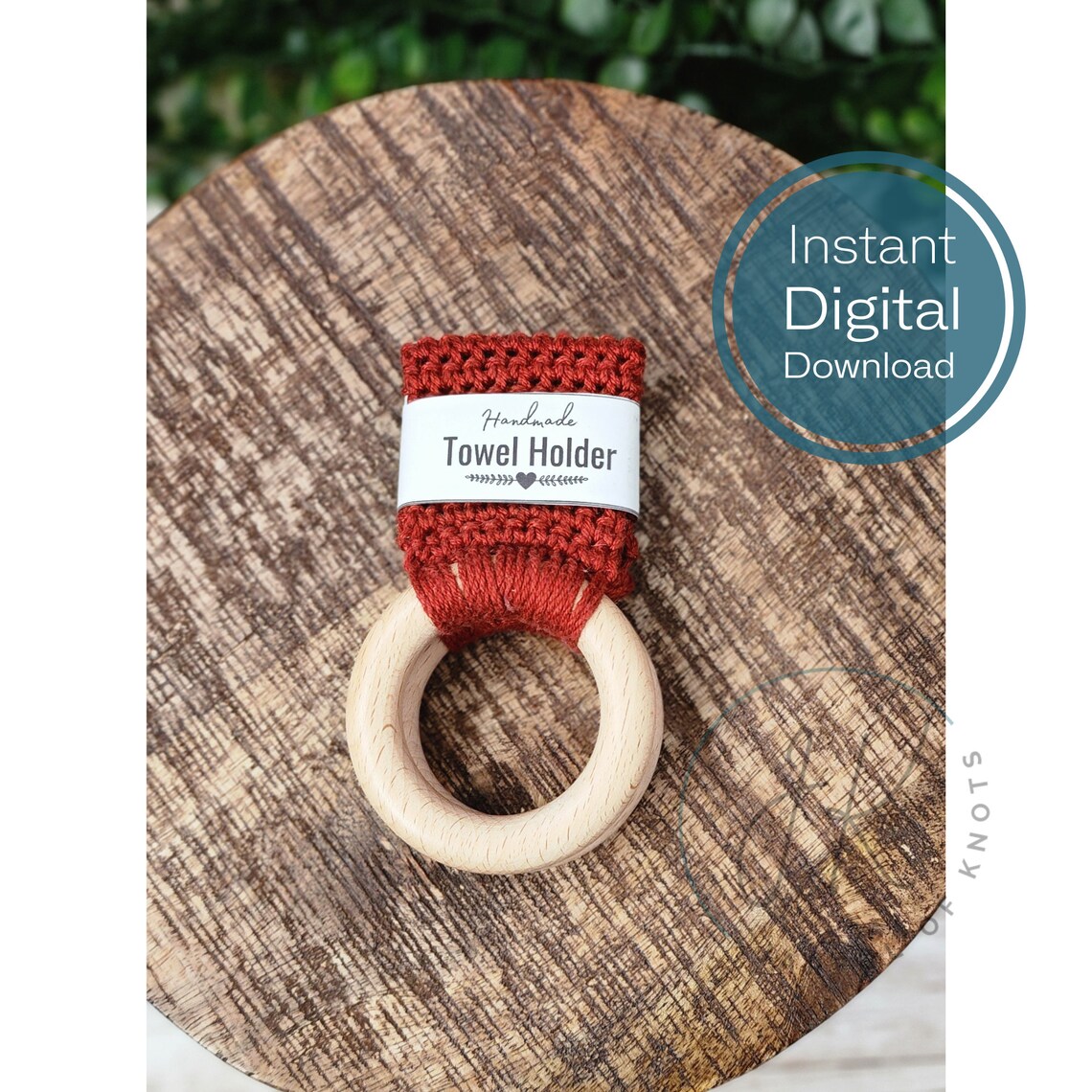Towel Holder Display Tags: Printable Product Labels (PDF & PNG Digital ...