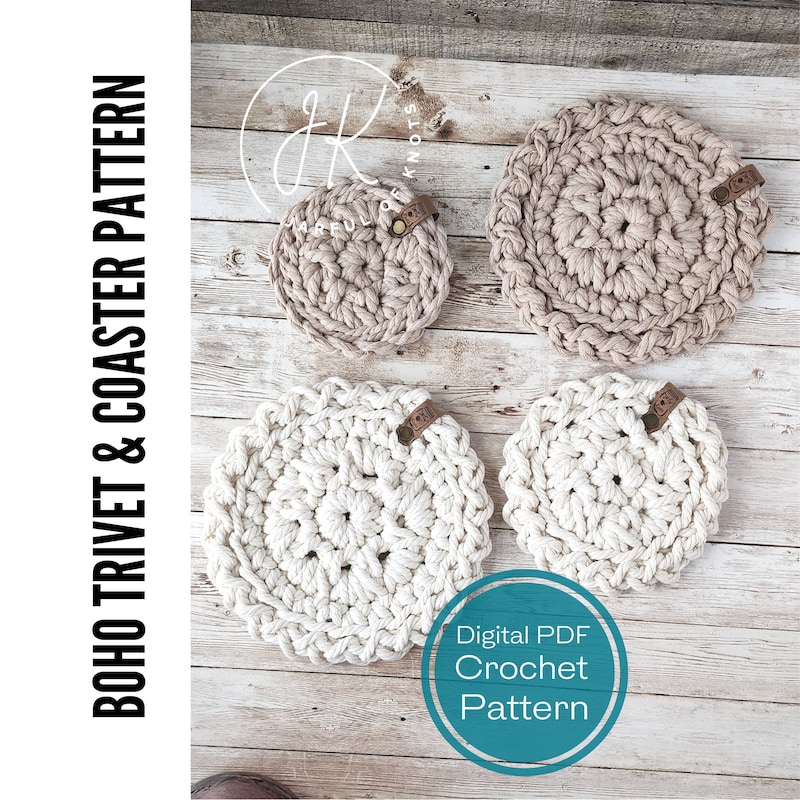 Woven Round Trivets - Etsy UK