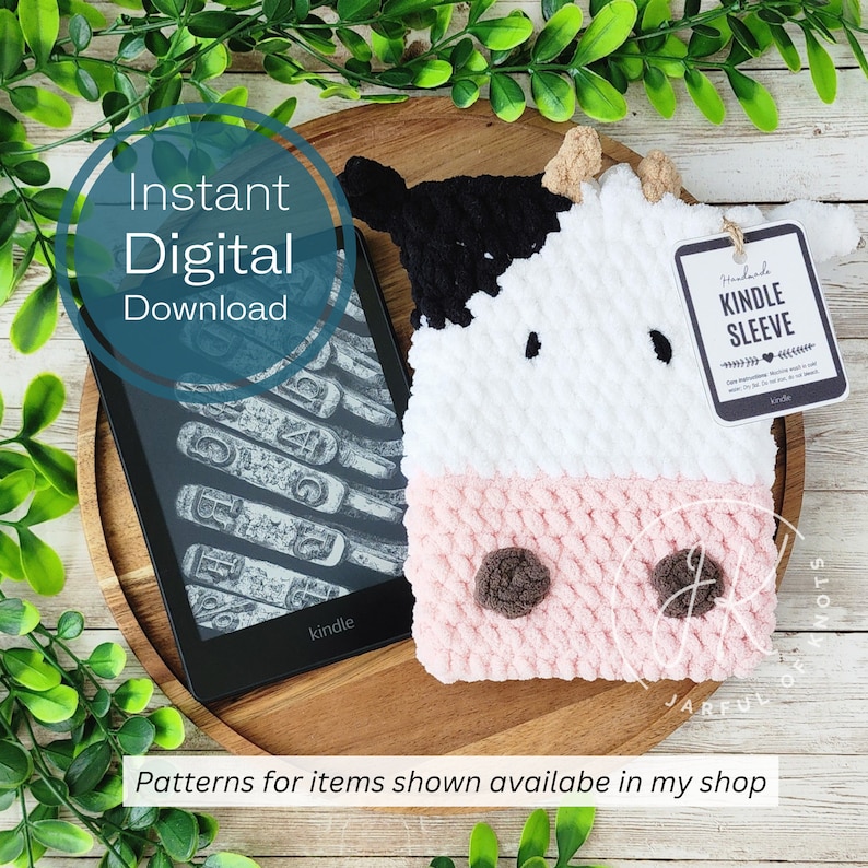 Digital Download, Tablet/e-reader/kindle Sleeve Display Tags, 3 Styles ...
