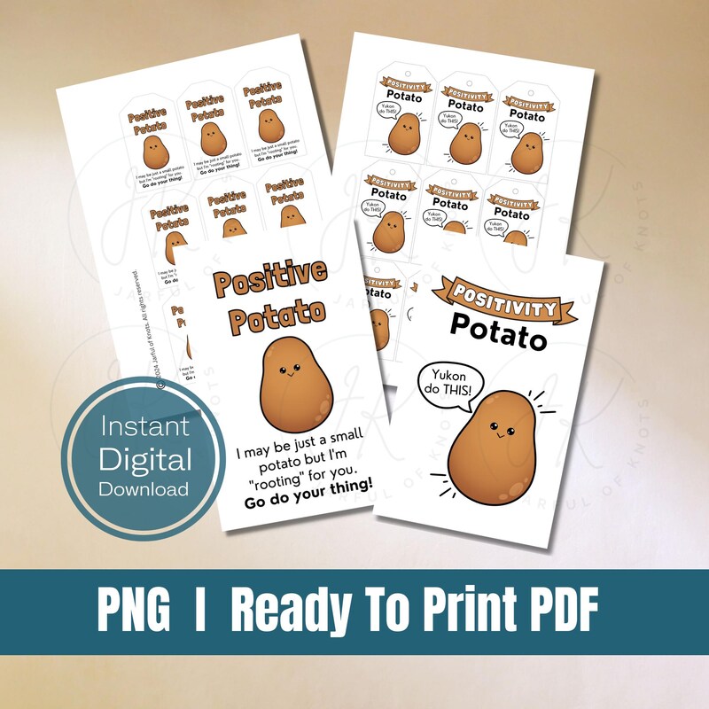 Positive Potato - Etsy