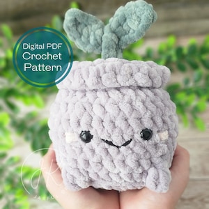 Crochet Pattern, Sprout Plushie Pattern, Digital PDF Pattern, Cute ...