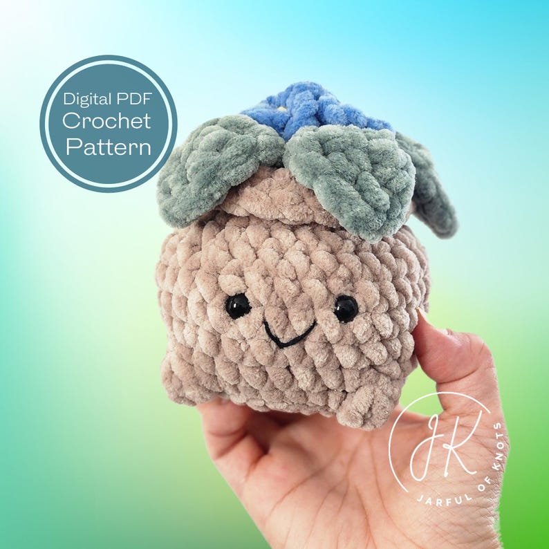 African Violet Mod for Sprout Plushie Mod (PDF Pattern) - Etsy