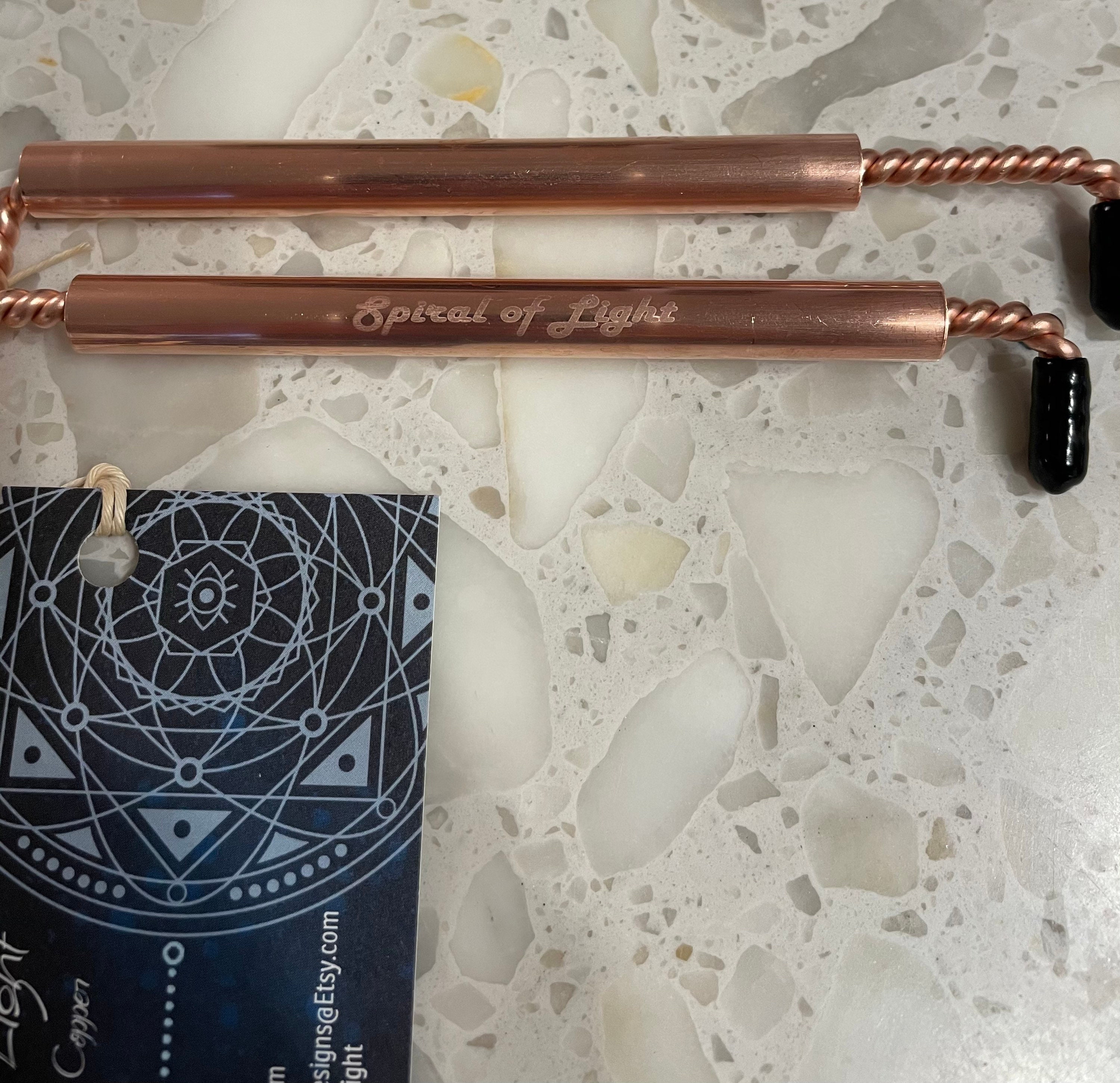 Twisted Copper Wire Divining Rod Royal Cubit | Etsy