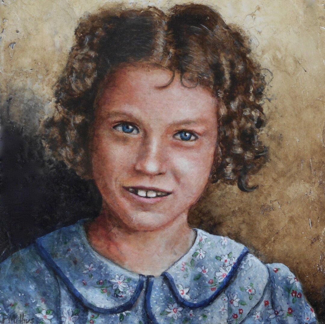 Original Portrait From Family Photo - Etsy