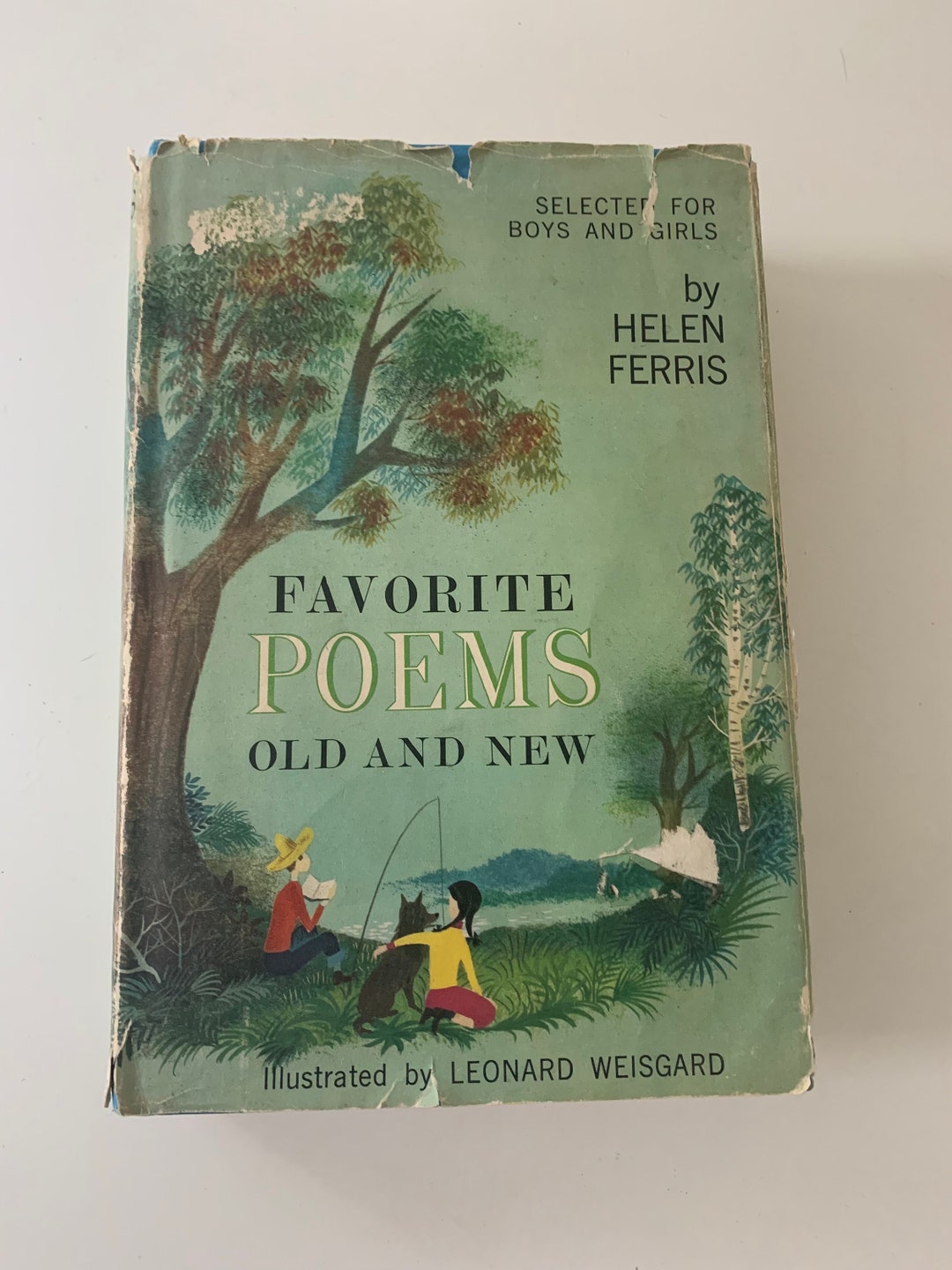 Favorite Poems Old and New by Helen Ferris Vintage Children’s Book 1957 ...
