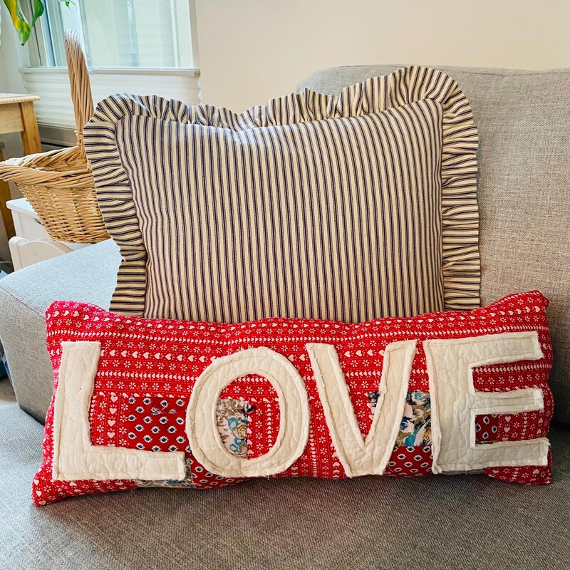 Love Pillow - Etsy