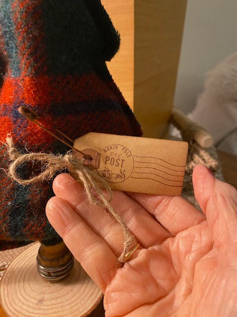 Plaid Wool Spool Tree - Etsy
