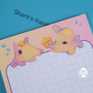 Dumbo Octopus Notepad - Deep Sea Creatures Ocean Cute Animal Stationery ...
