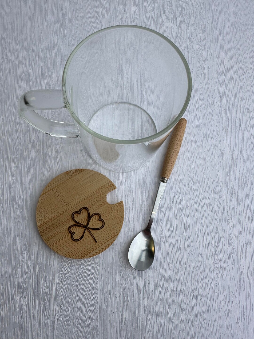 Irish Tea Cup With Top and Spoon, Celtic, St Patrick's Day, Irish Gifts ...