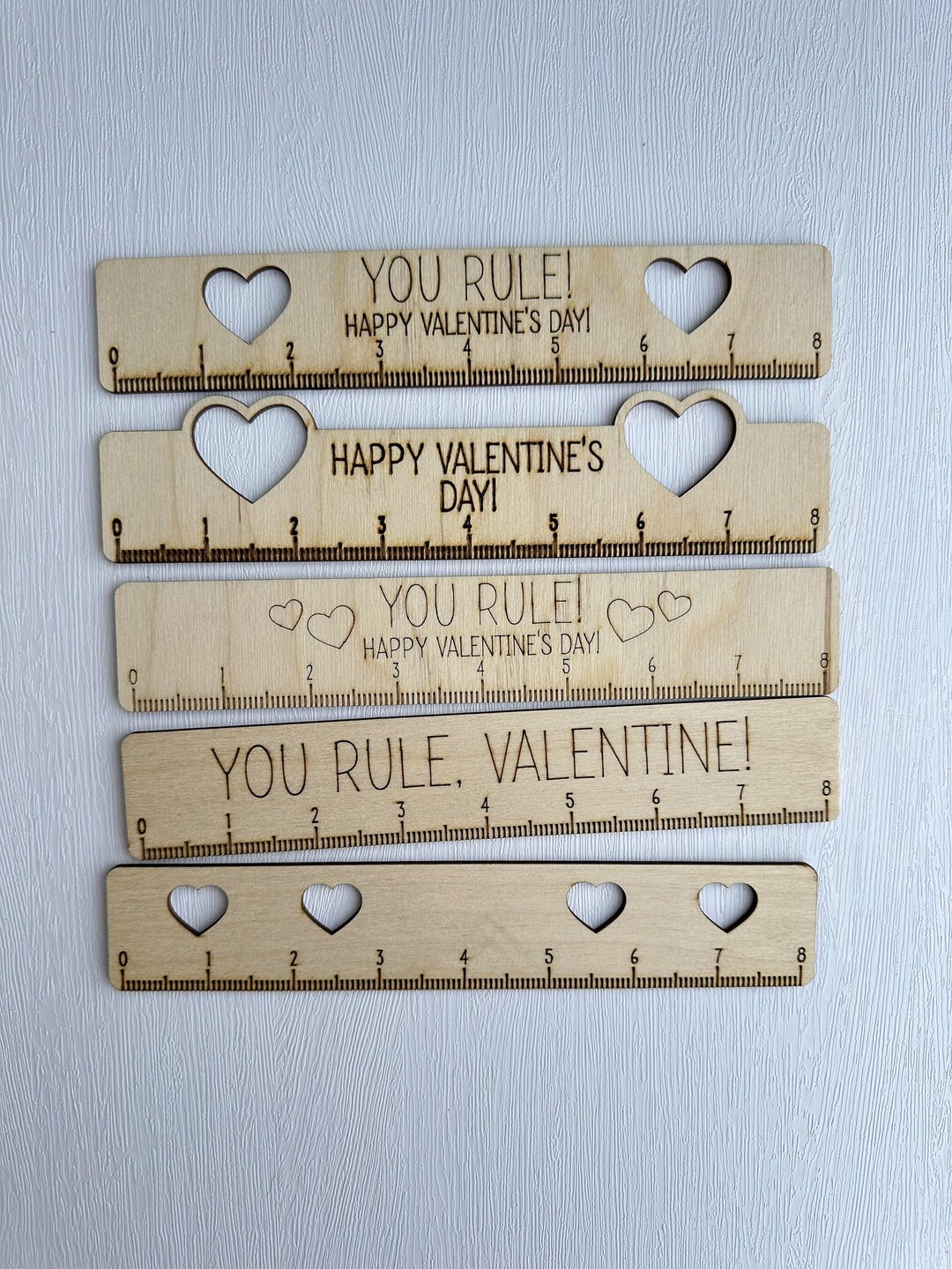 Ruler Valentines Exchange Trading Cards for Kids. Classroom Exchange ...