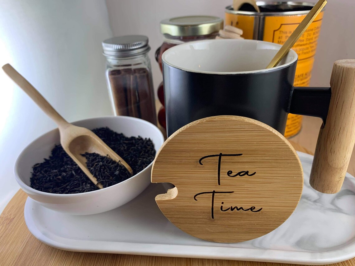 Personalized Tea Mug & Infuser Set Custom Coffee Mug Set With - Etsy