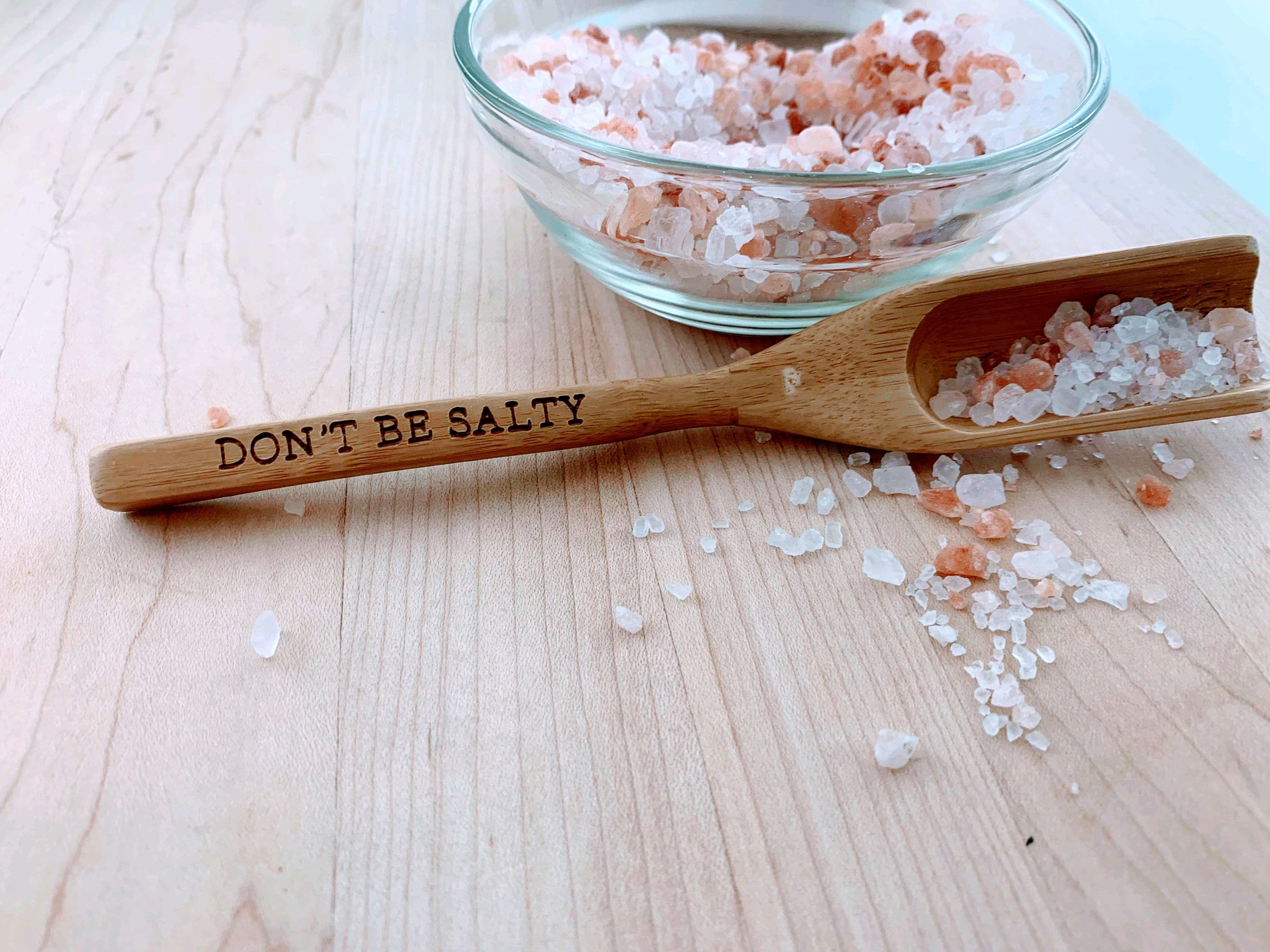 Personalized Bath Salt Scoop Customized Bath Salt Scoop - Etsy