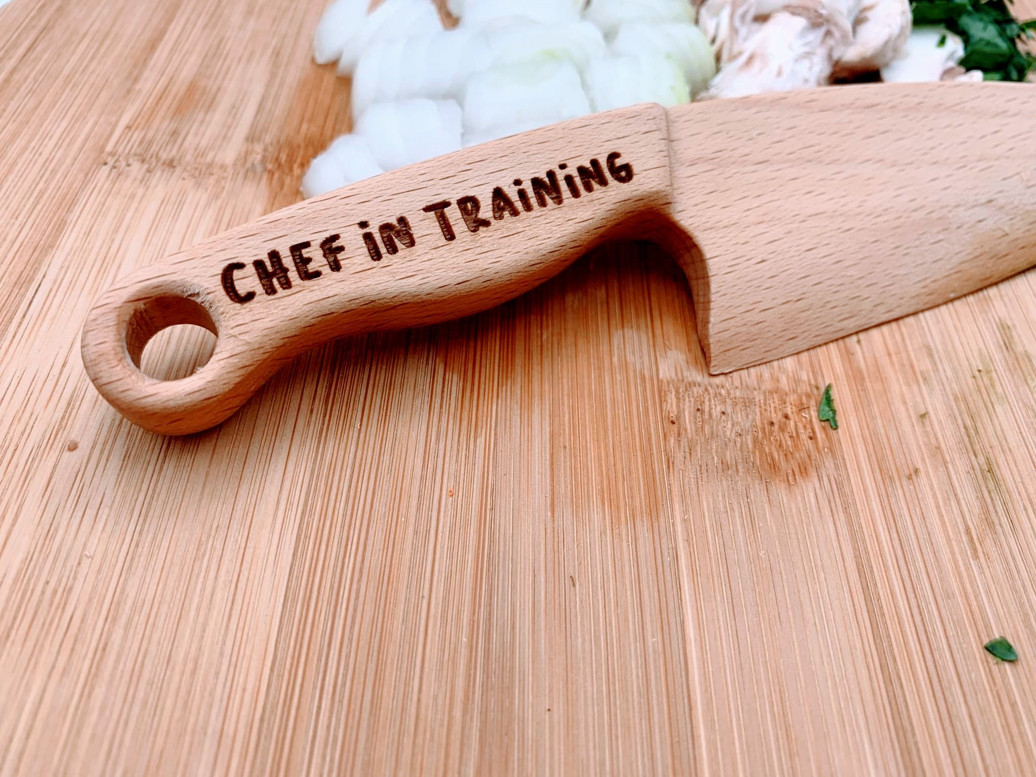 Deluxe 3 Pc. Personalized Kid's Cooking Set Custom - Etsy