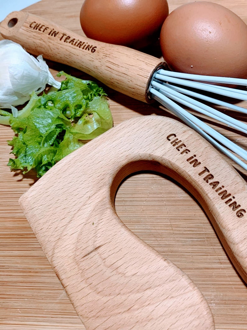 Deluxe 3 Pc. Personalized Kid's Cooking Set Custom - Etsy