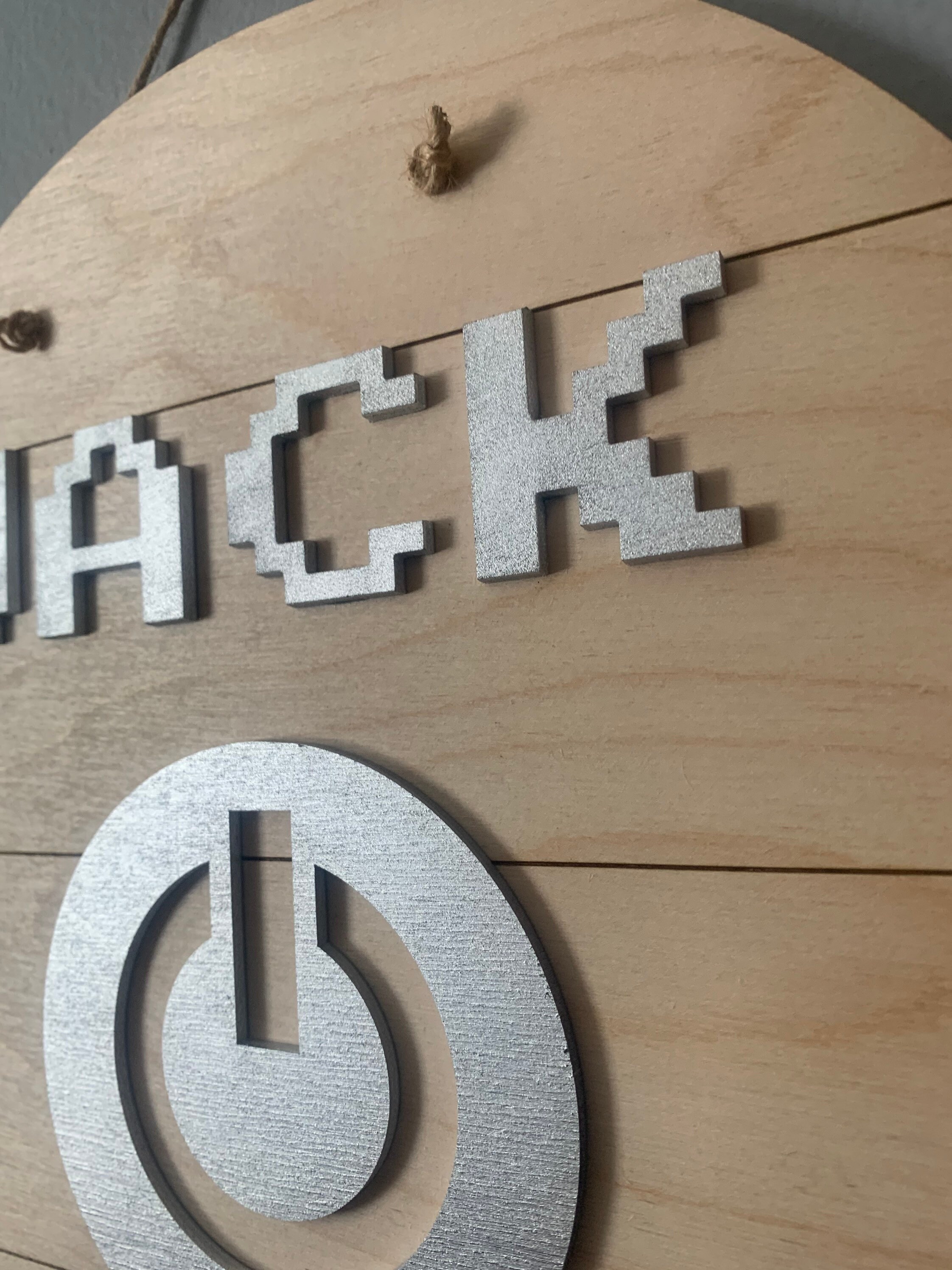 Gamer Customization Wooden Sign Personalized Gamer Sign | Etsy