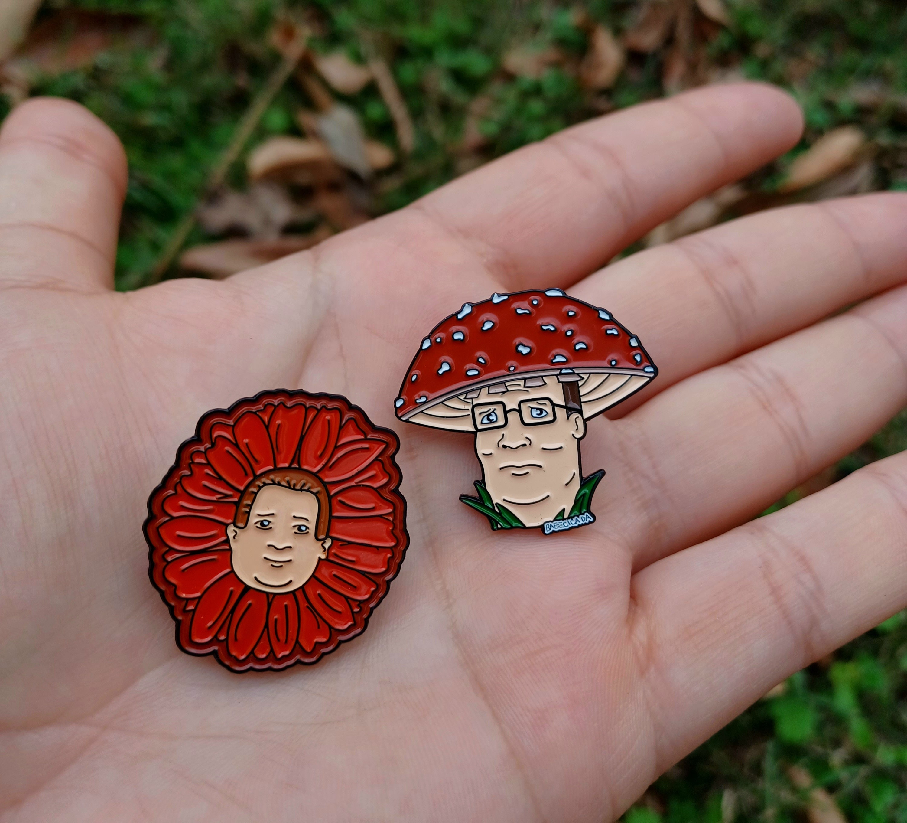 Hank Hill and Bobby Hill Enamel Pin Duo - Etsy