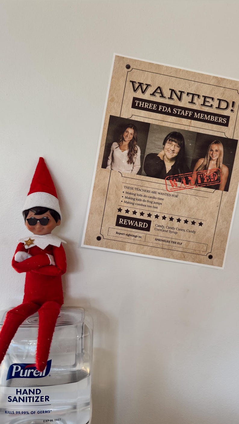 Elf on the Shelf Wanted Poster Template | Dance Teachers | Funny ...
