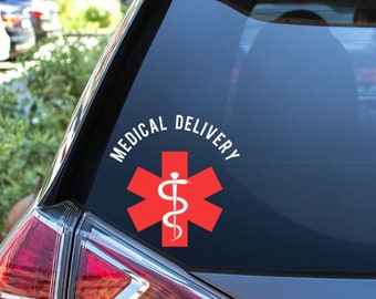 Medical Car Decal | Etsy