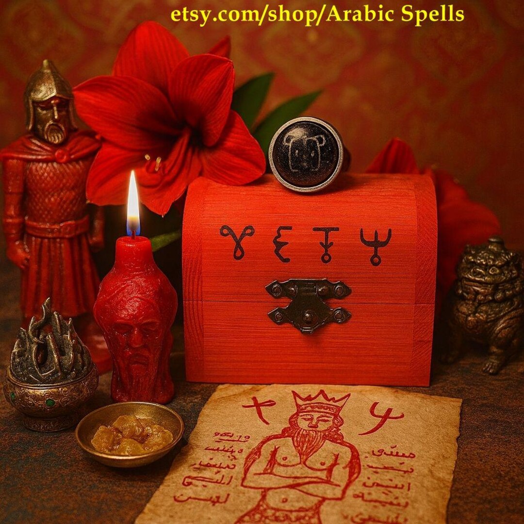 The Ring of the Red Djinn King Ahmar, Ruler of Planet Mars, Victory in ...