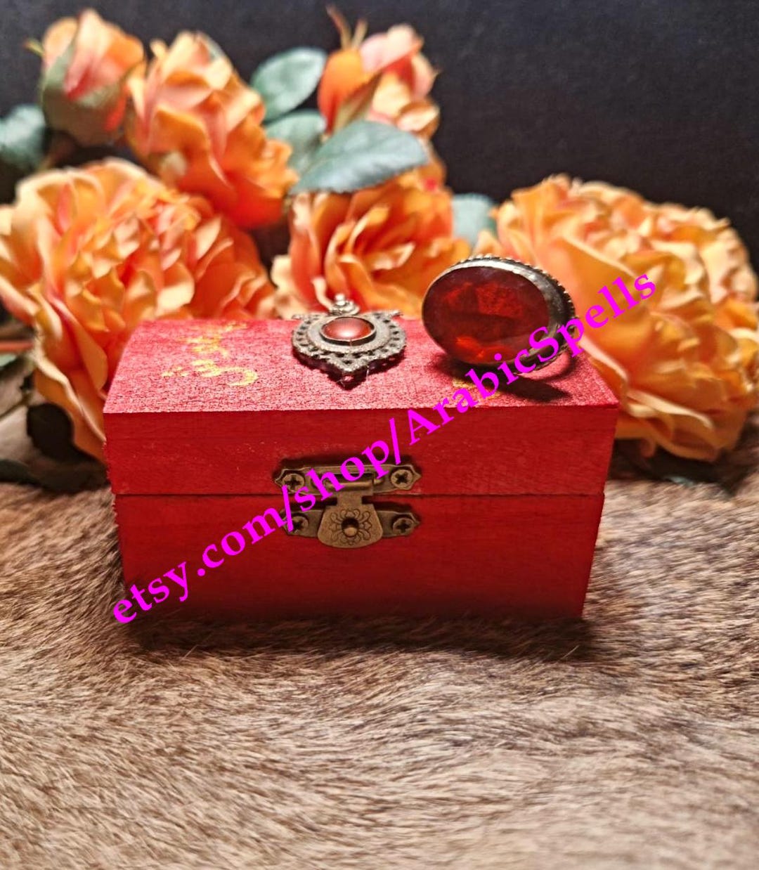 The Talismanic Ring of the Djinn Peri King Malik Anvarshah - Etsy