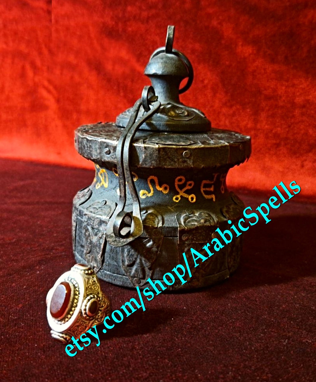 The Marid Djinn Ring of King Farid Azim or Farid the Magnificent - Etsy UK