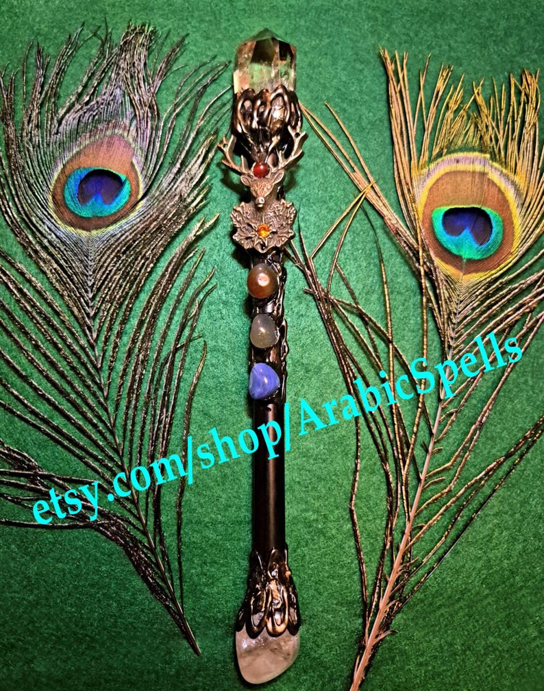 The Jinn & Ifrit Summoning Staff, Magical Artifact of Al-simawi's ...