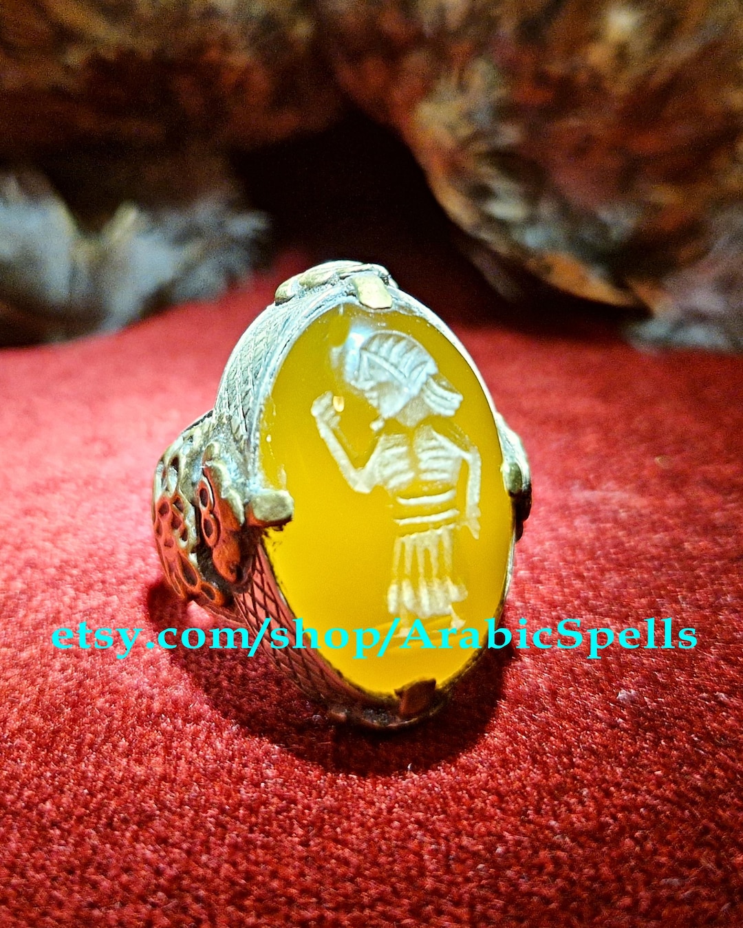 Jinn Ring of King Zahhak Al-sahra, Ruler of the Endless Sands ...