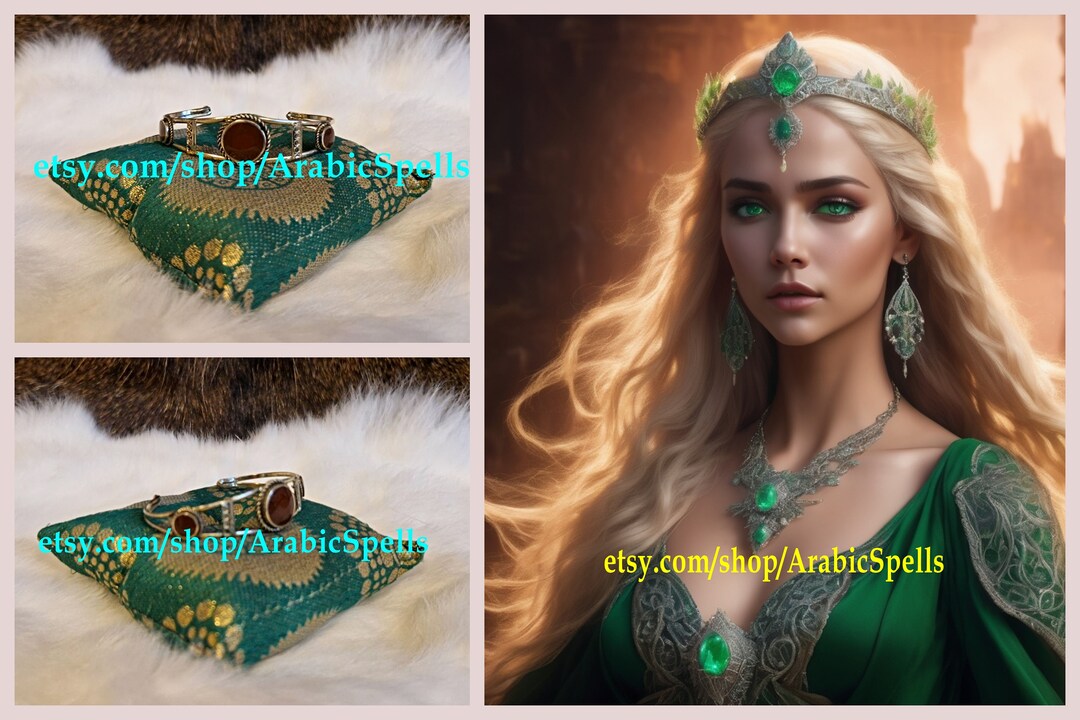 Layla/ the Enchanting Female Jinn Wife Spirit Companion - Etsy