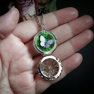 Secret Garden Locket Necklace - Etsy