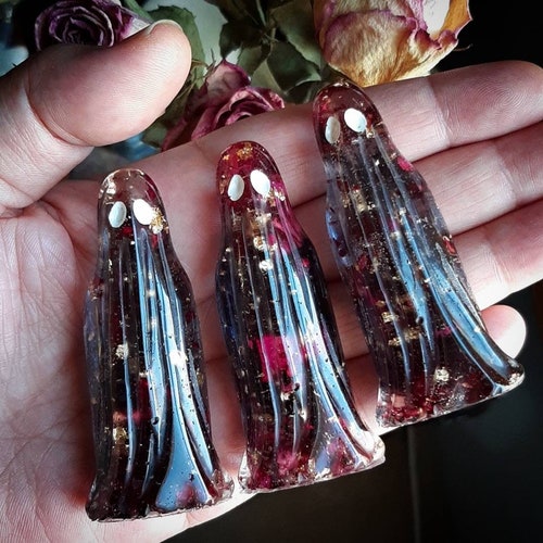 Clear Rose Ghost chosen at Random - Etsy