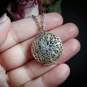 Secret Garden Locket Necklace - Etsy