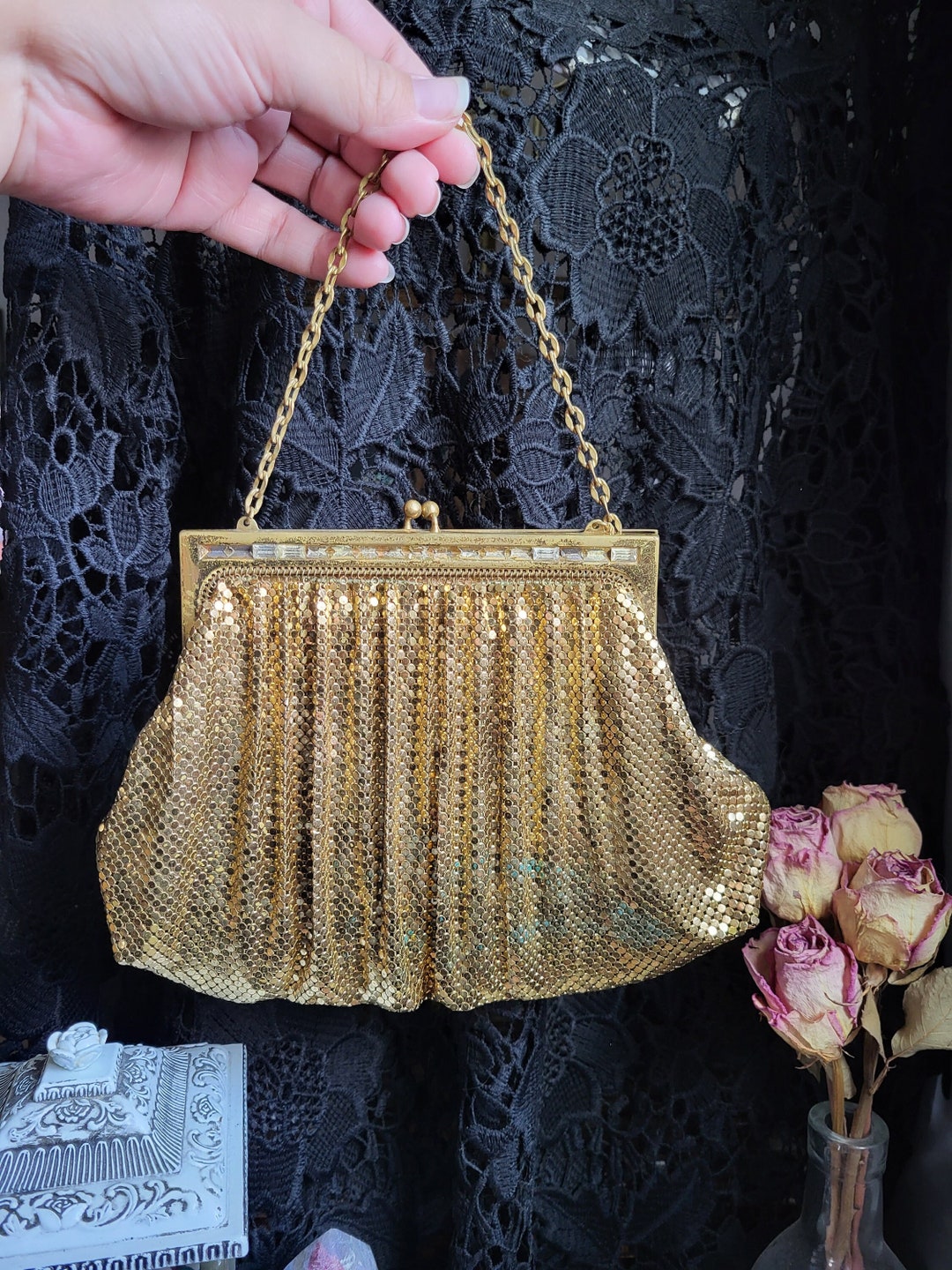 Antique Metal Purse - Etsy