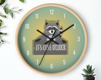 Cute Wall Clock - Etsy