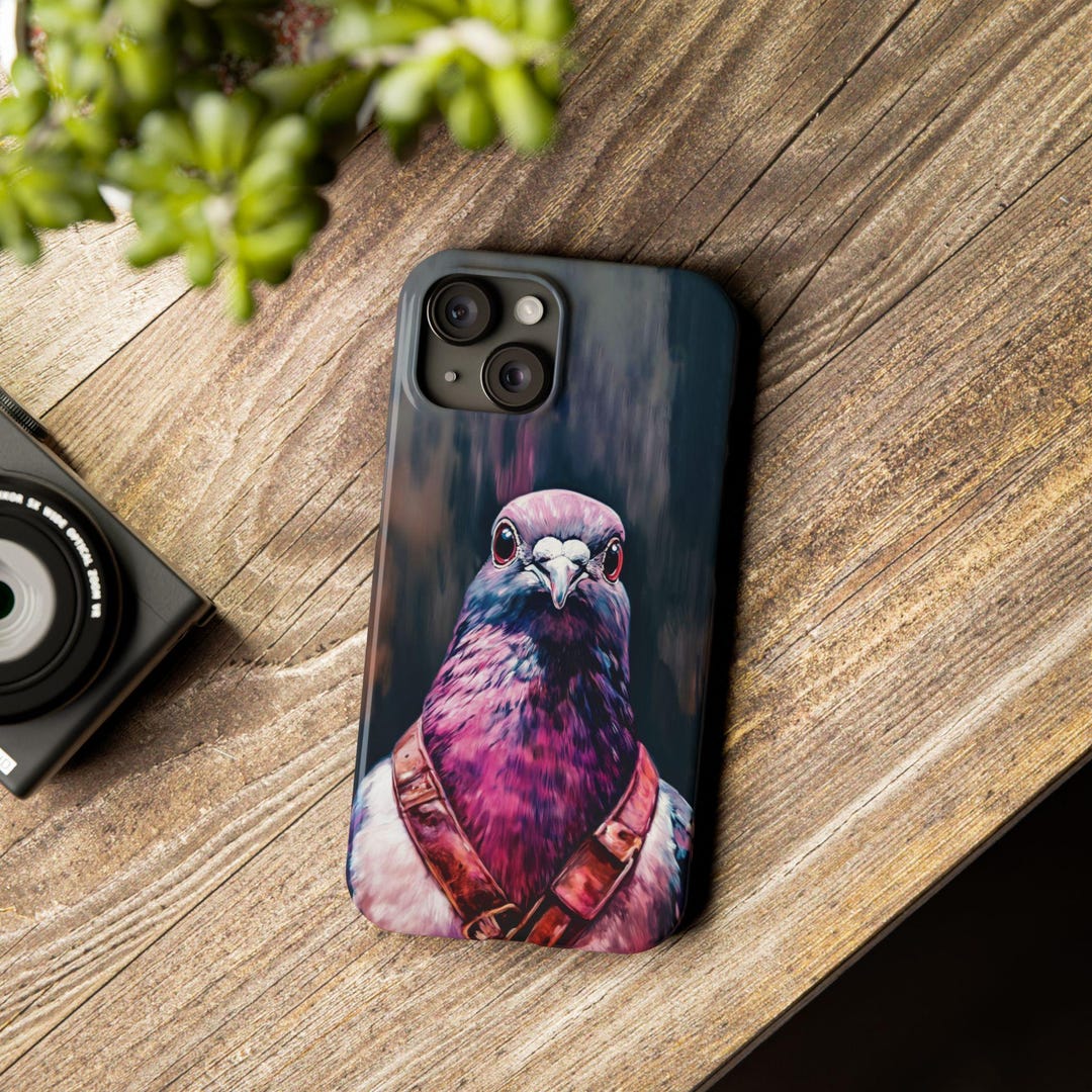Cute Urban Pigeon Phone Case – iPhone & Samsung Case, Bird Lovers Phone ...