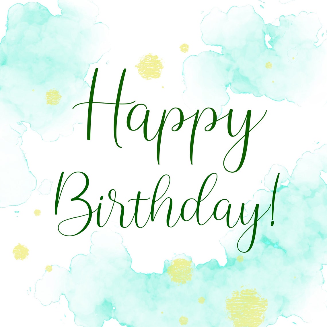 Digital Happy Birthday E-card for Download - Etsy