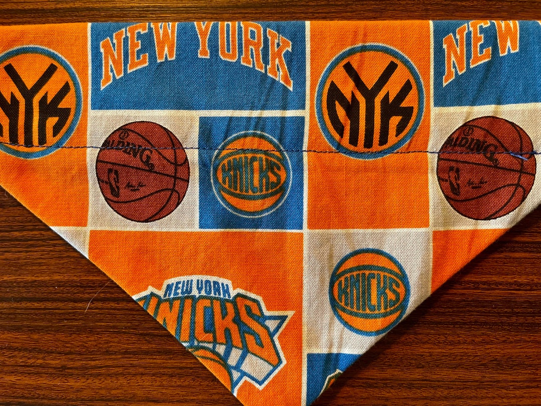 New York Knicks NBA Over the Collar Dog Bandana/gifts/ Dog Clothes/nba ...