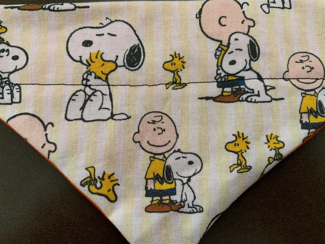 Snoopy Hugs Over the Collar Dog Bandana - Etsy