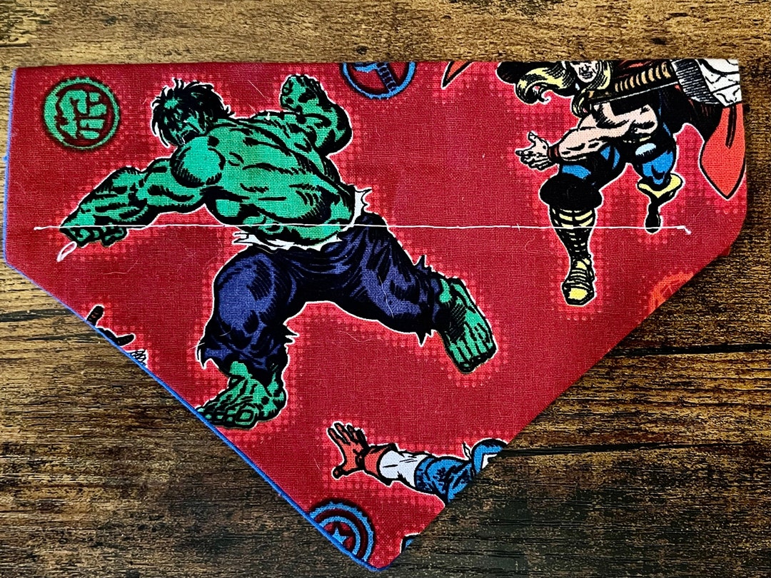 Super Hero's Too Over the Collar Dog Bandana/gifts/ Dog Clothes - Etsy