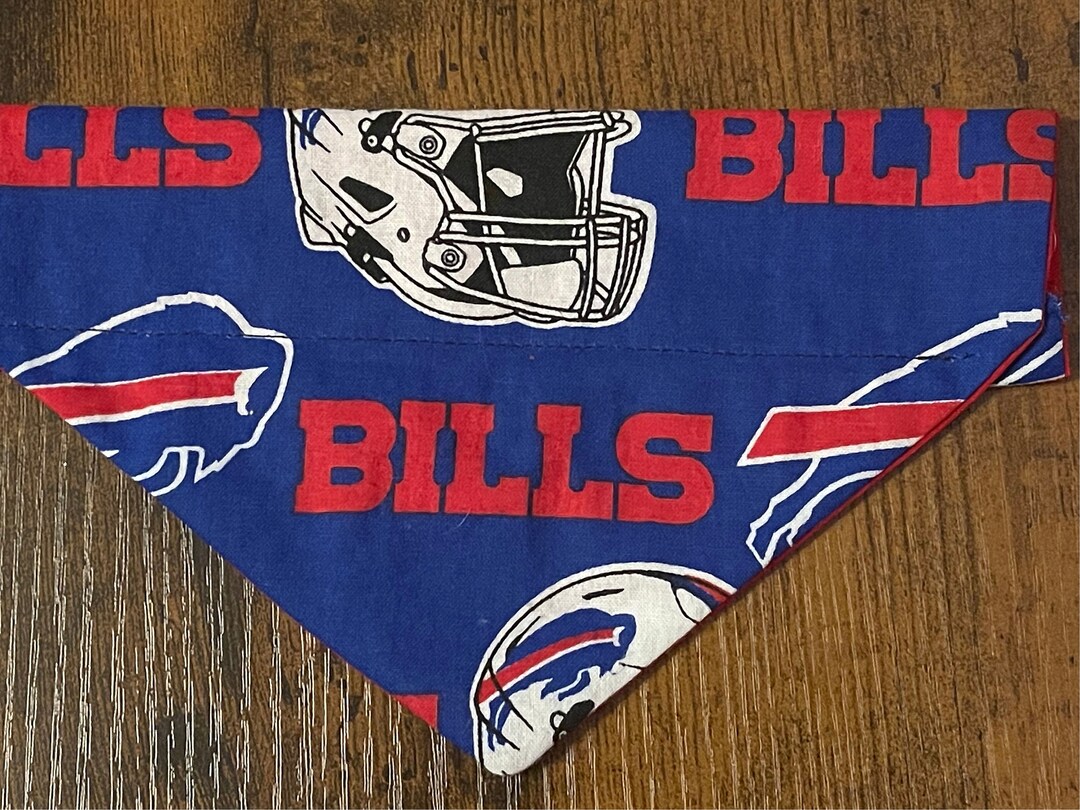 Buffalo Bills NFL Over the Collar Dog Bandana - Etsy