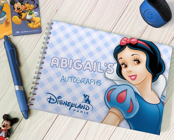 Personalised Snow White Autograph Book Disneyland / Disney - Etsy