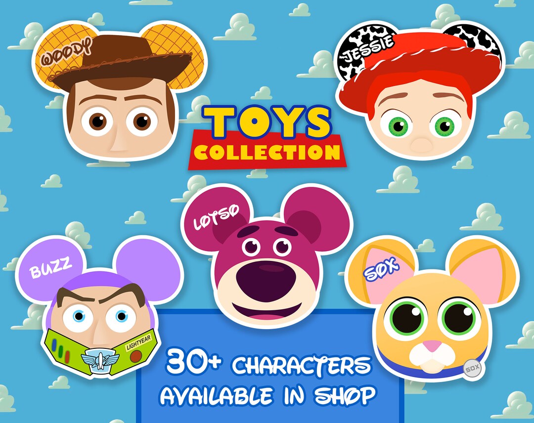 Personalised Disney Magnet - Toy Story Themed Character Fridge Magnet ...