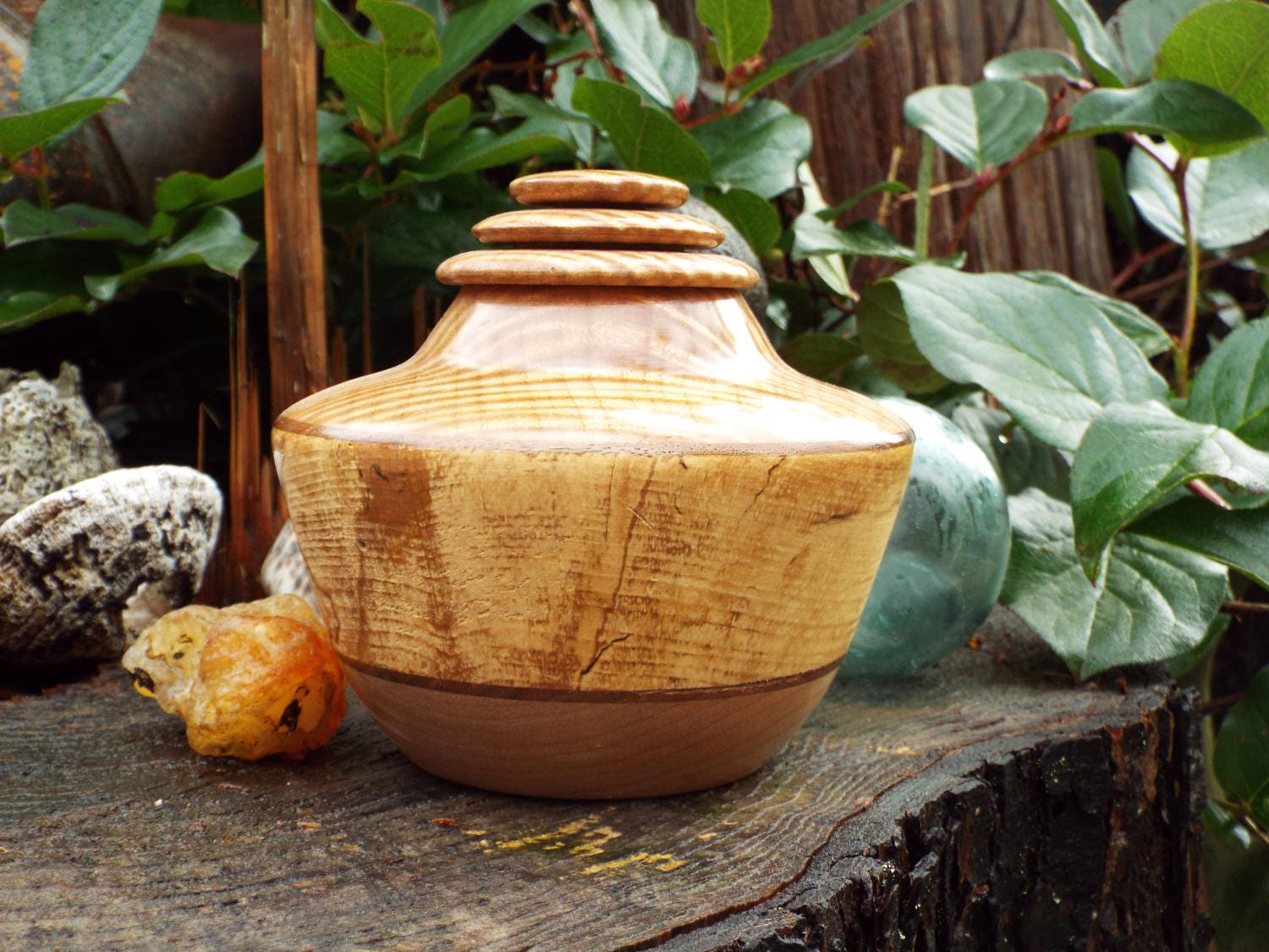 Intense Fiddleback Maple Hand Turned Bowl - Etsy