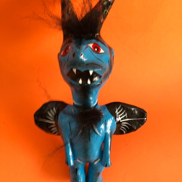 Paper Mache Devil - Etsy