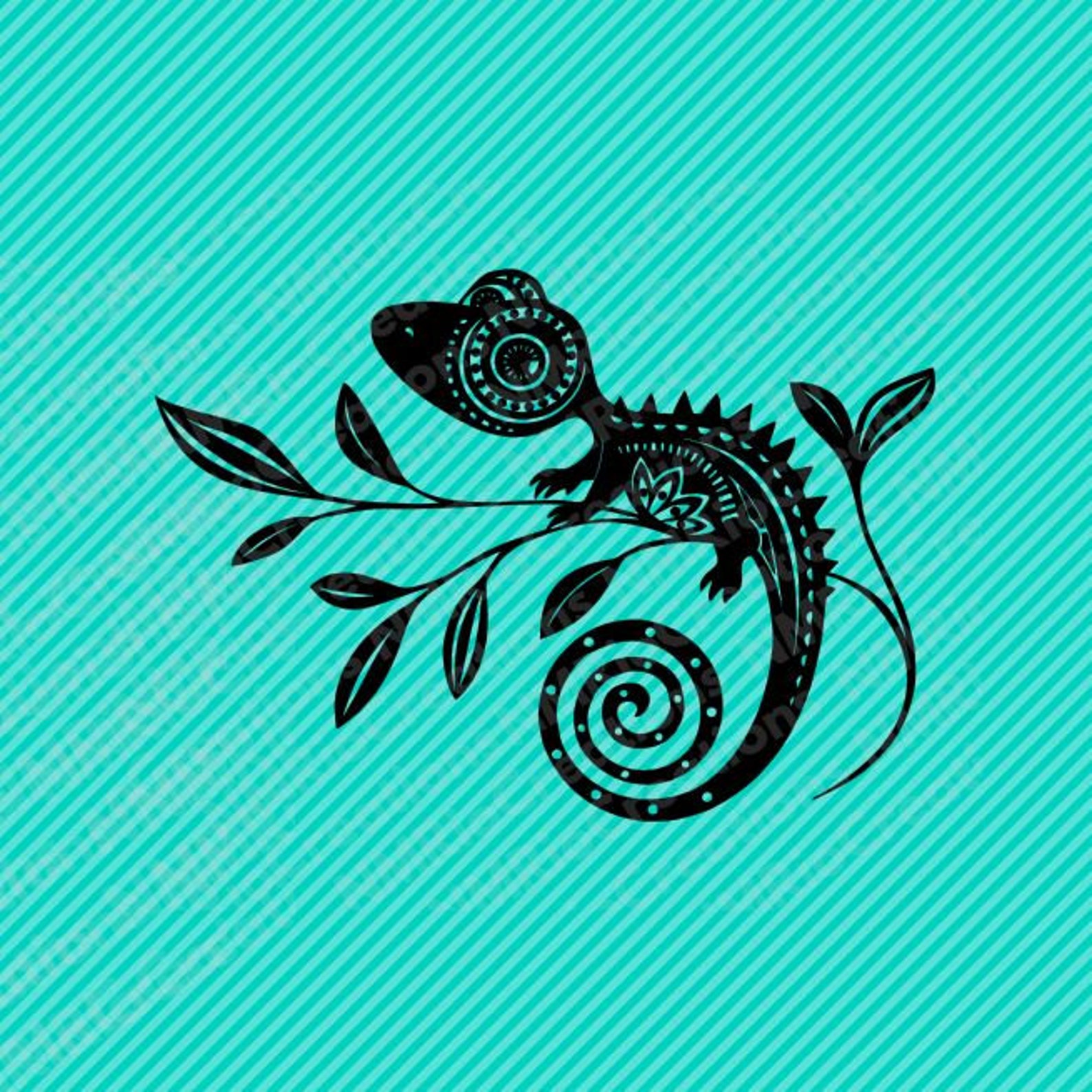 Gecko SVG File, Clipart, INSTANT DOWNLOAD svg,pdf,eps,dxf,png - Etsy