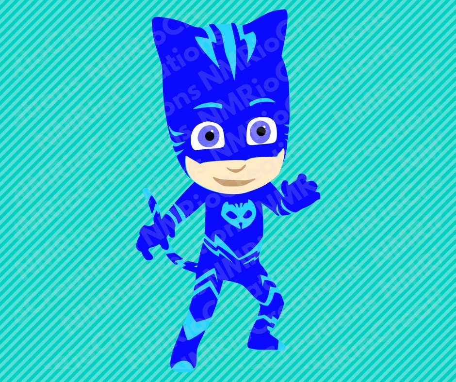 Cat Boy Silhouette Svg File, Cat Clip Art, Boy Svg, INSTANT DOWNLOAD ...